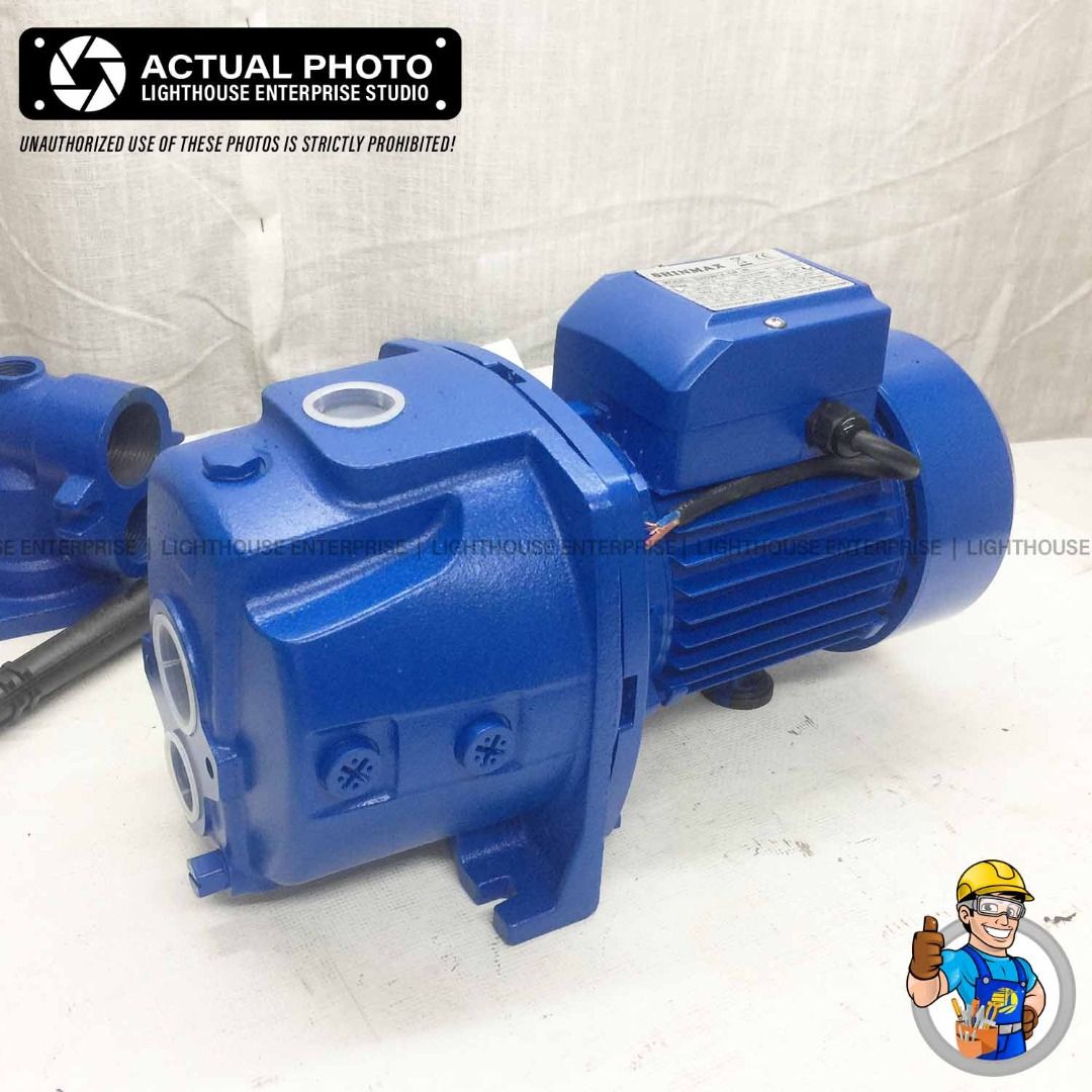 SHINMAX Japan Deep Well Water Pump with Ejector (1HP) LIGHTHOUSE ...