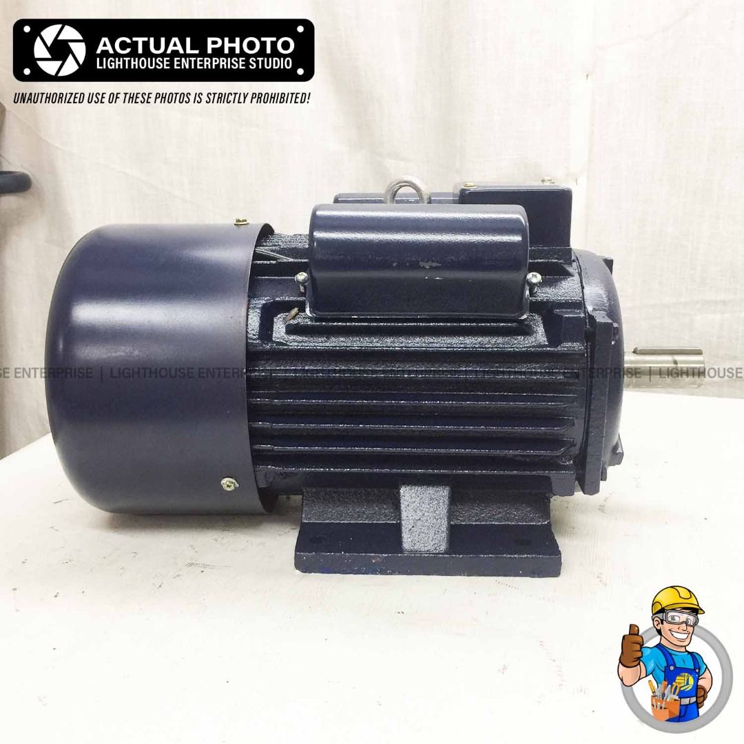 SHINMAX Japan Single Phase 3HP High Speed Aluminum Electric Motor / DC ...