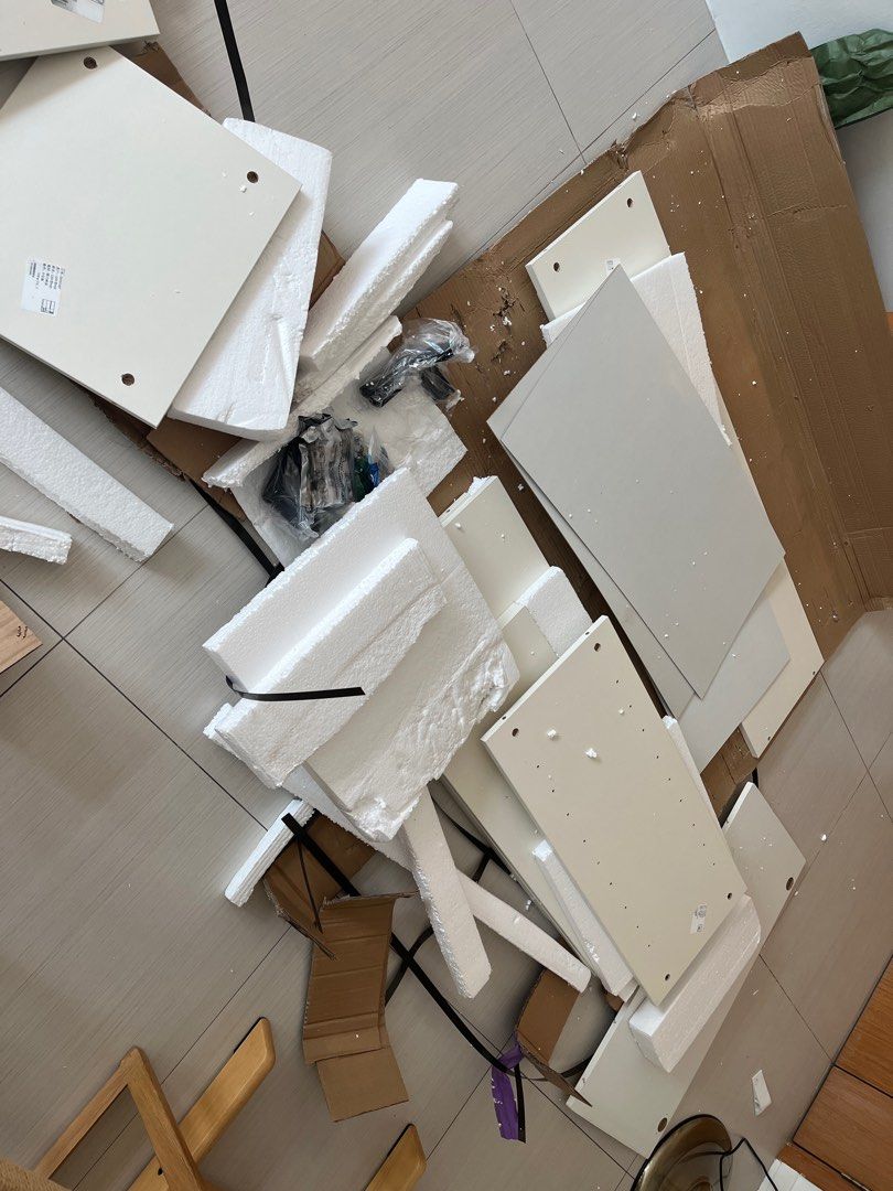 FREE. Side Console Cabinet - New Unassembled., Furniture & Home Living ...