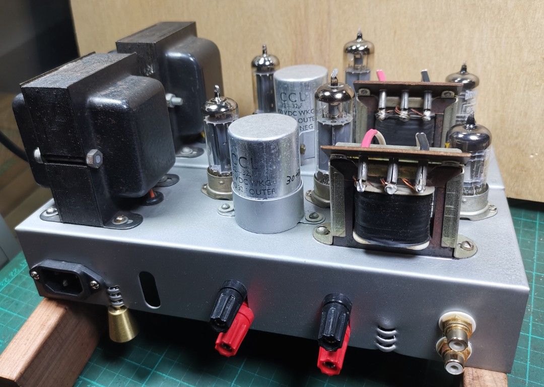 Single-ended EL84 tube monoblock power amp pair- UK Tripletone, 音響器材, Soundbar、揚聲器、藍牙喇叭、耳擴 ...