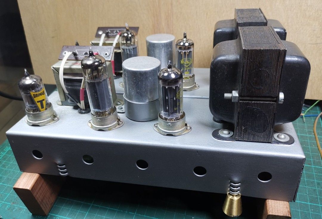 Single-ended EL84 tube monoblock power amp pair- UK Tripletone, 音響器材, Soundbar、揚聲器、藍牙喇叭、耳擴 ...