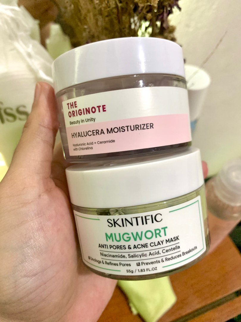 Skintific/ The Originote Clay Mask Moisturizer Bundling, Kesehatan ...