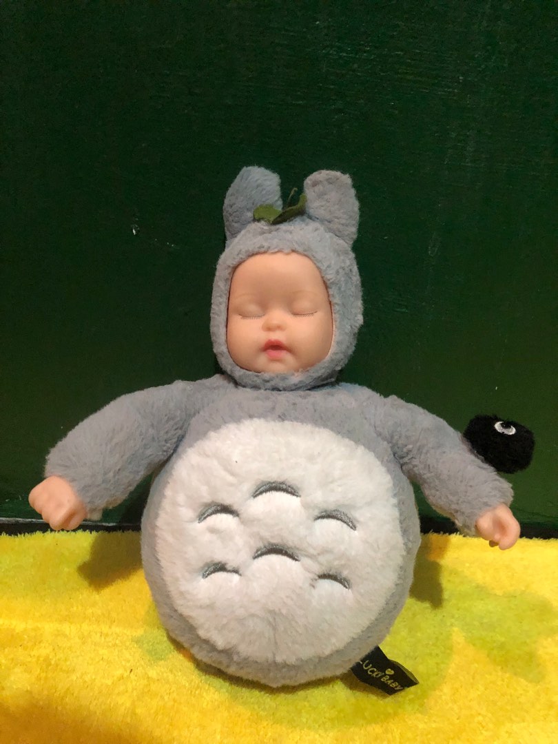 Sleeping Baby Totoro Costume, Hobbies & Toys, Toys & Games on Carousell