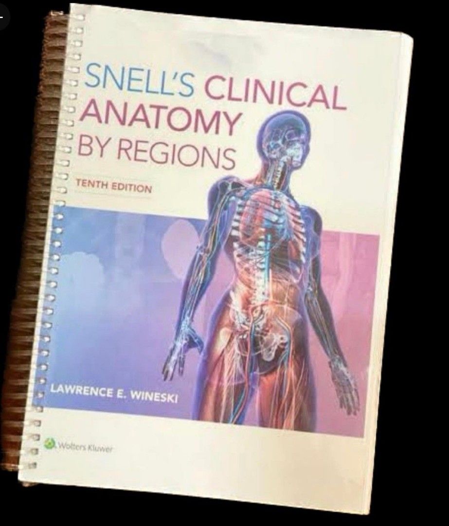 Snell's Clinical Anatomy 10th Edition (Reprinted), Hobbies & Toys ...