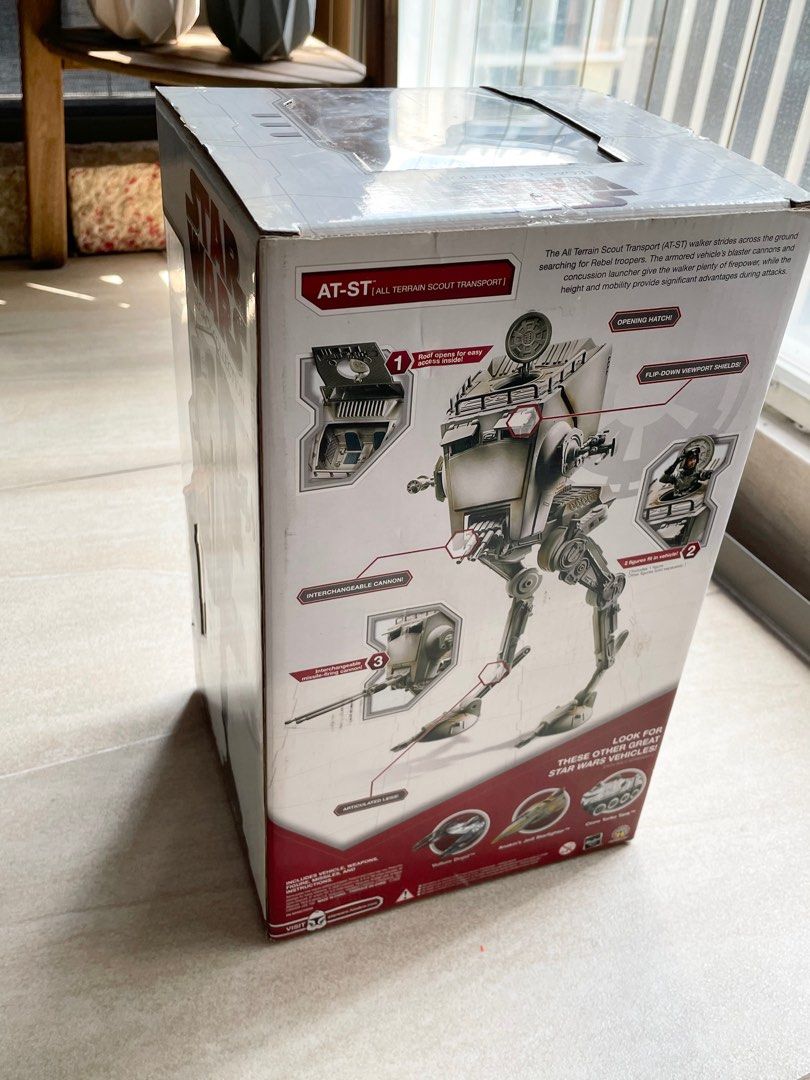 Star Wars Legacy AT-ST Walker (Walmart Exclusive), Hobbies & Toys, Toys ...