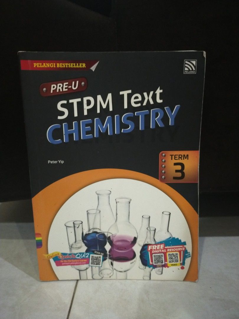 Stpm Chemistry Term 3 Text Book Pelangi, Hobbies & Toys, Books ...