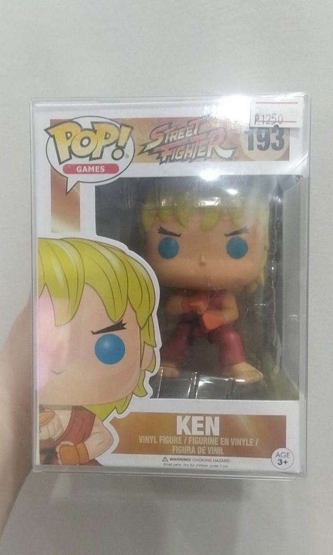 Street Fighter Ken, Hobbies & Toys, Toys & Games on Carousell