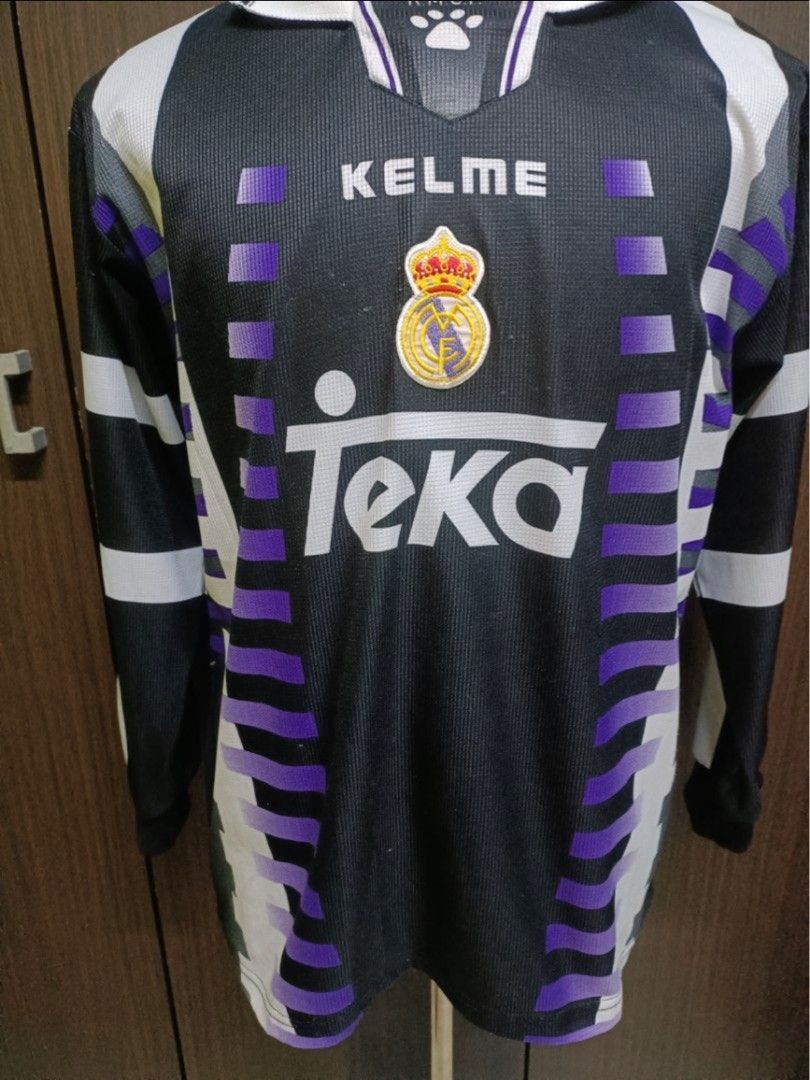 Suker Real Madrid 1997/98 Longsleeve soccer/football jersey/kit rare ...