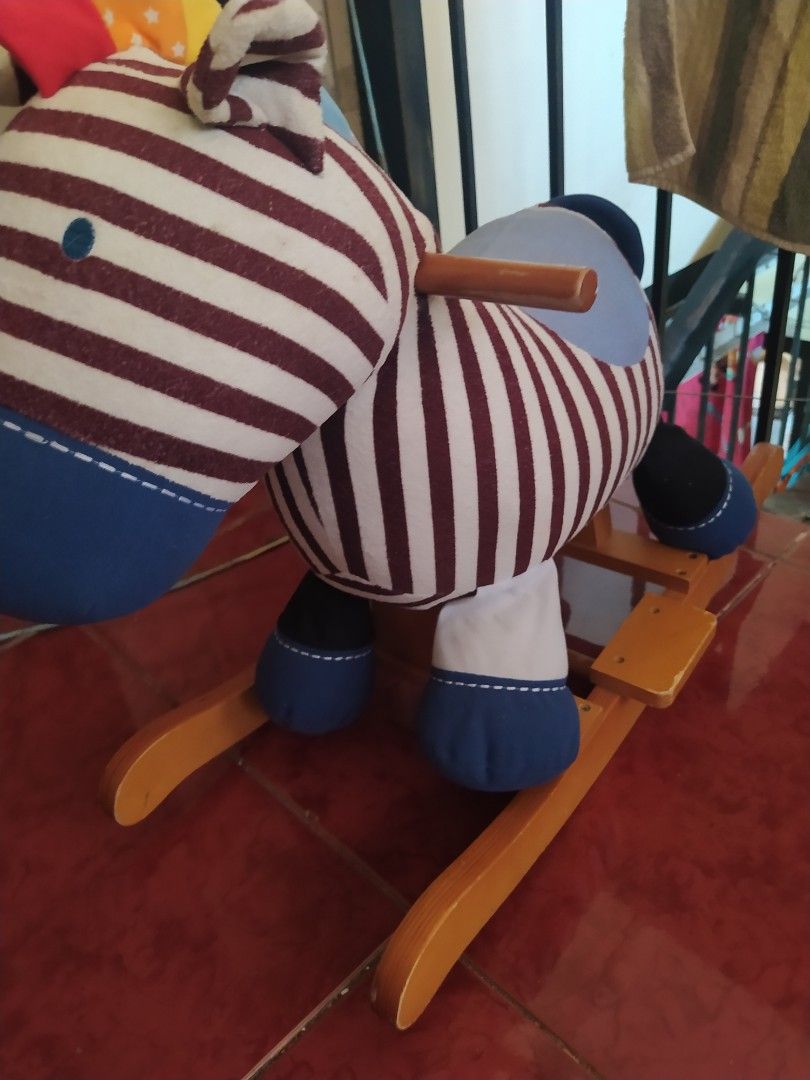 Sunny Safari Rocking Zebra on Carousell