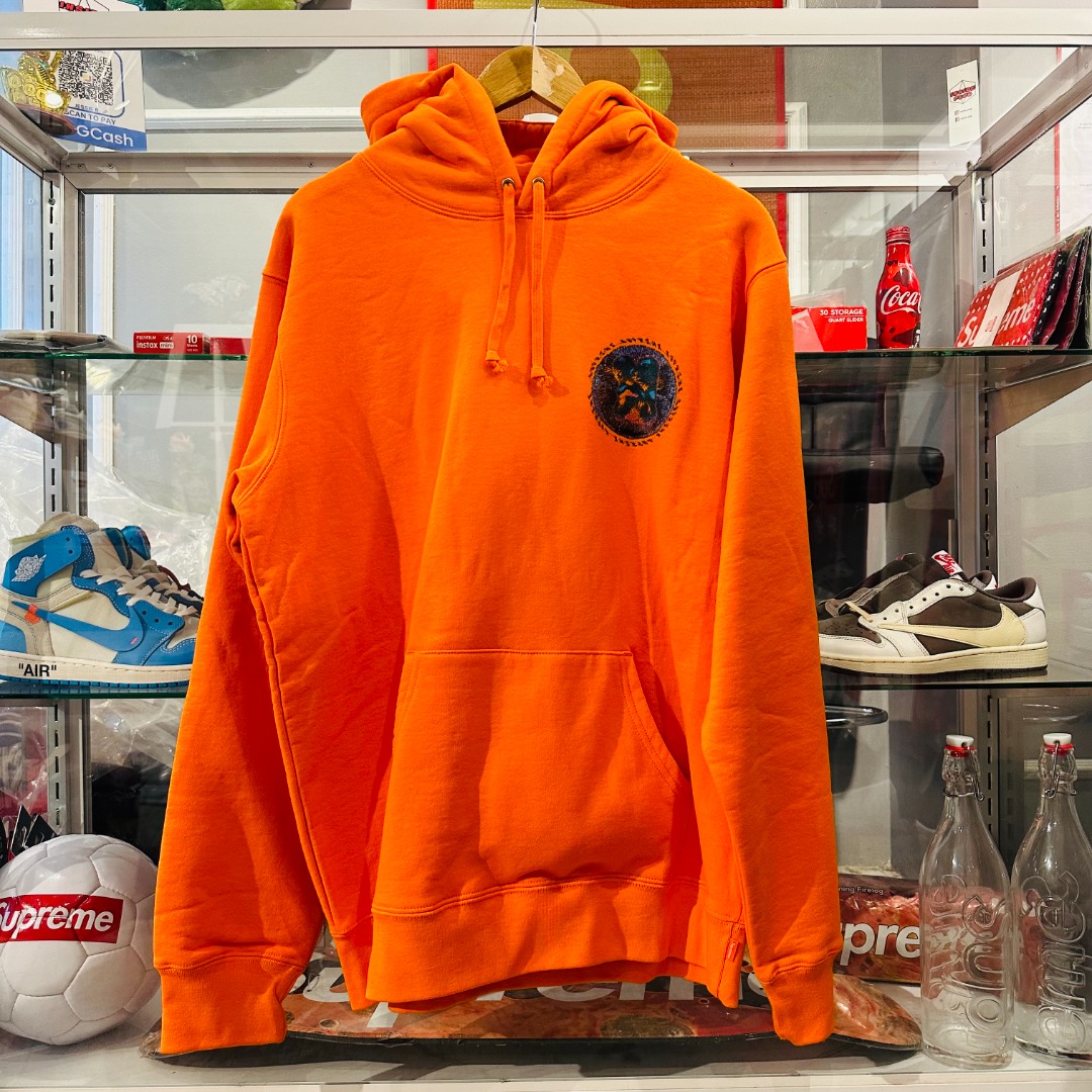 Supreme Embryo Hoodie Orange on Carousell