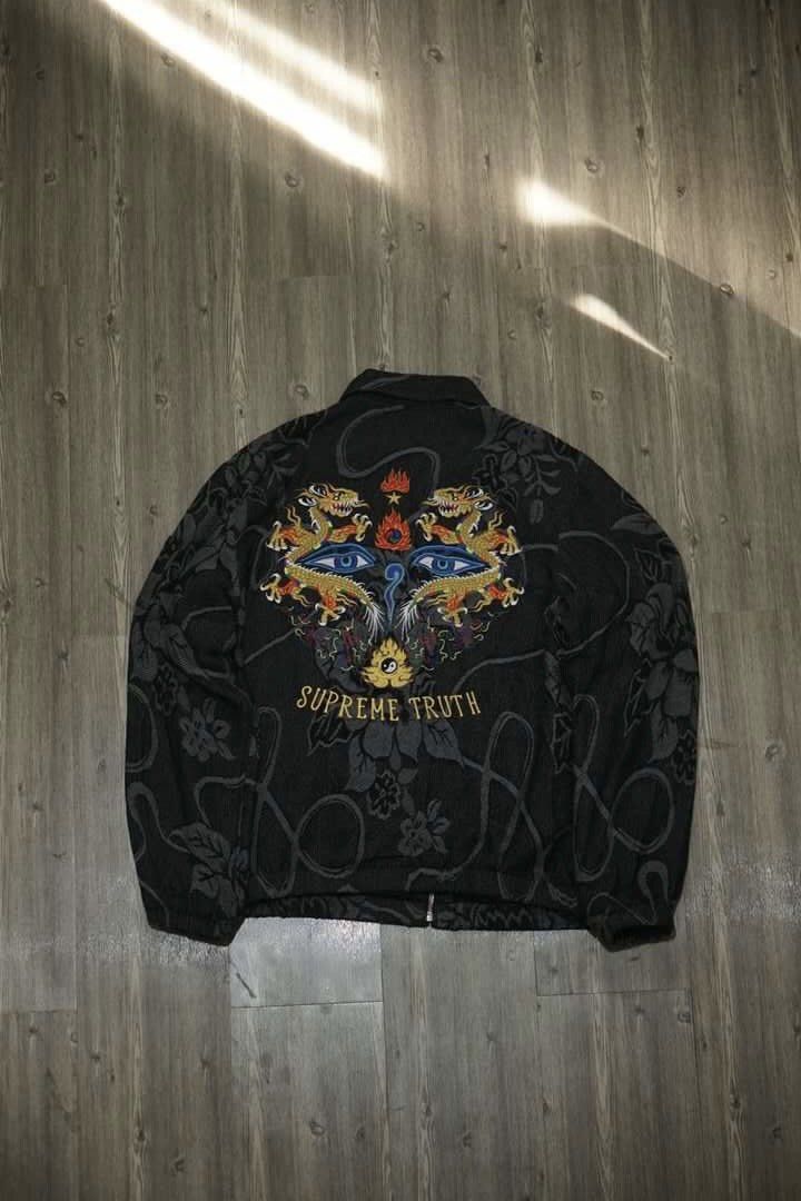 Supreme Truth Jacket, Fesyen Pria, Pakaian , Atasan di Carousell