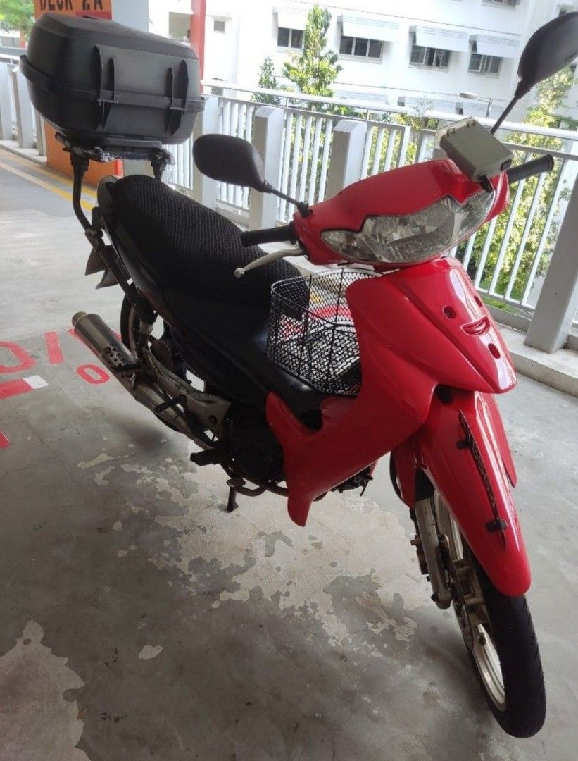 Suzuki smash 110, Motorcycles, Motorcycles for Sale, Class 2B on Carousell