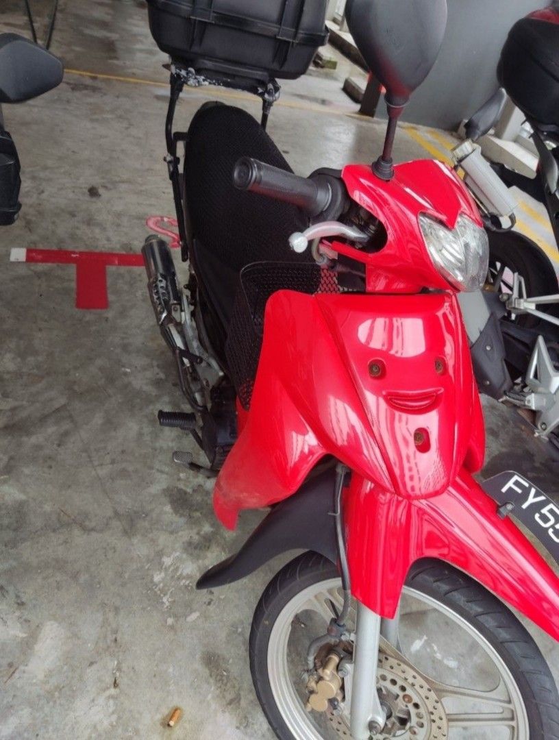 Suzuki smash 110, Motorcycles, Motorcycles for Sale, Class 2B on Carousell
