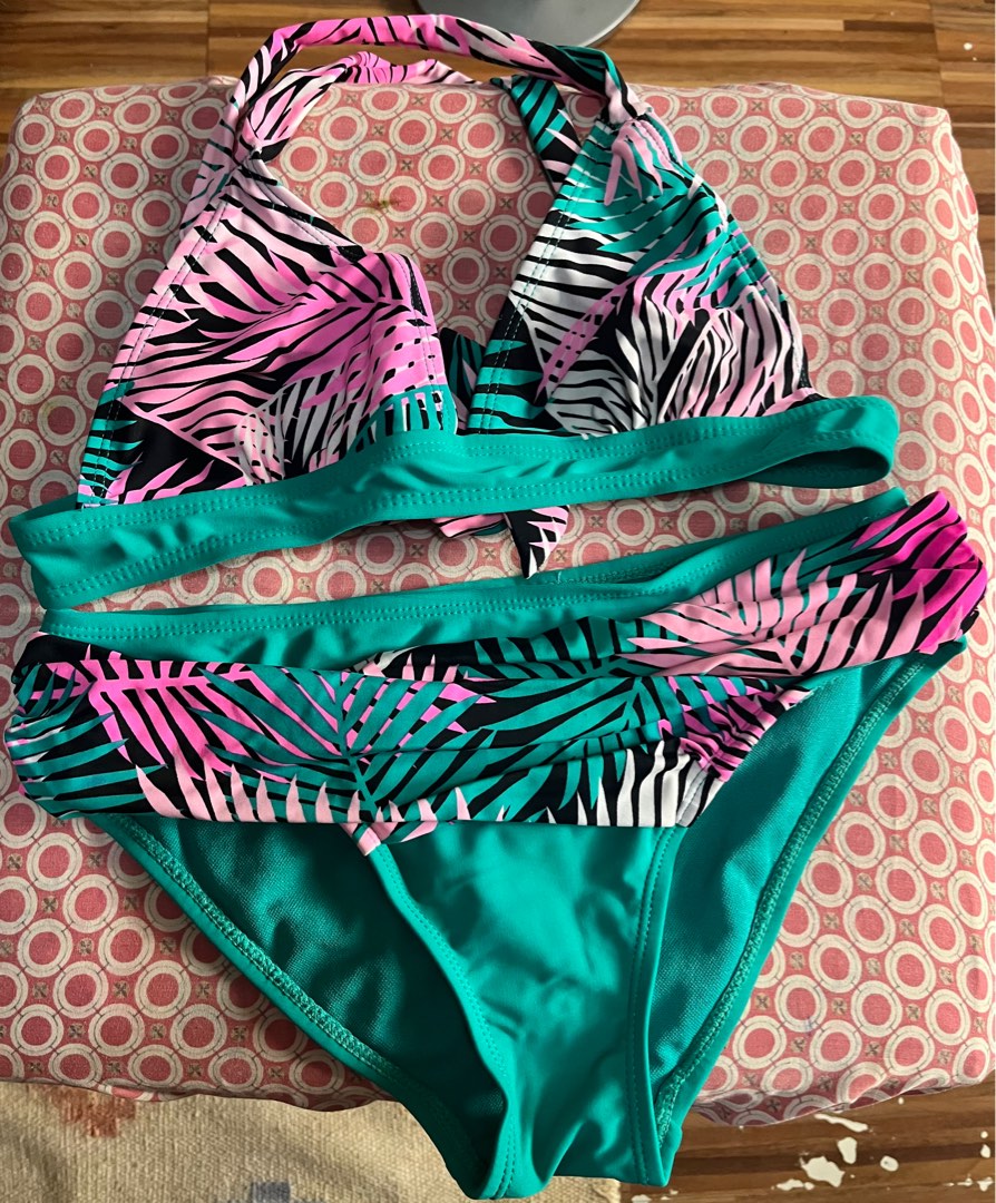Swimlab green nature bikini, Women's Fashion, Swimwear, Bikinis ...