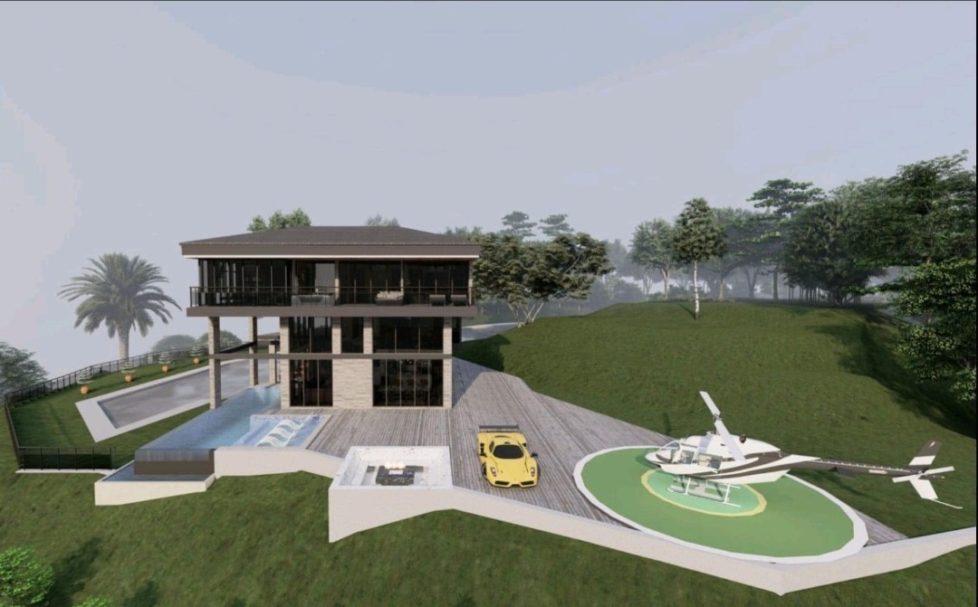 Tagaytay Brand new house and lot with helipad , with full view of Taal ...