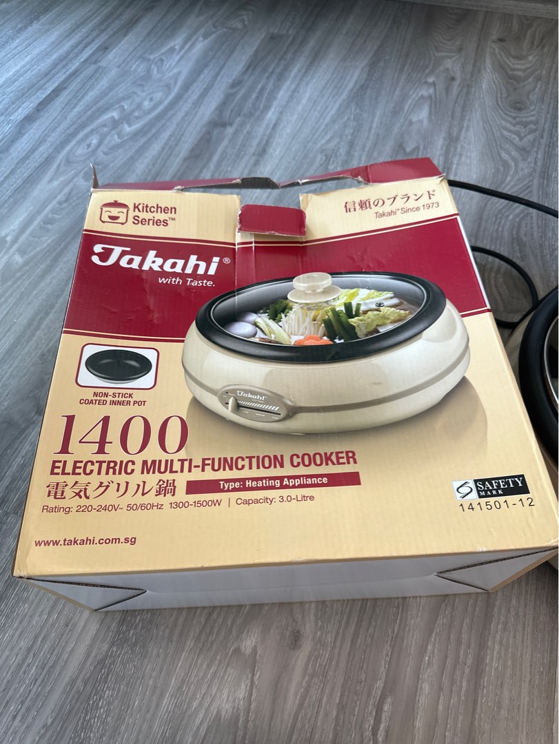 Takahi electric multi function cooker (hotpot), TV & Home Appliances, Kitchen Appliances, Other ...