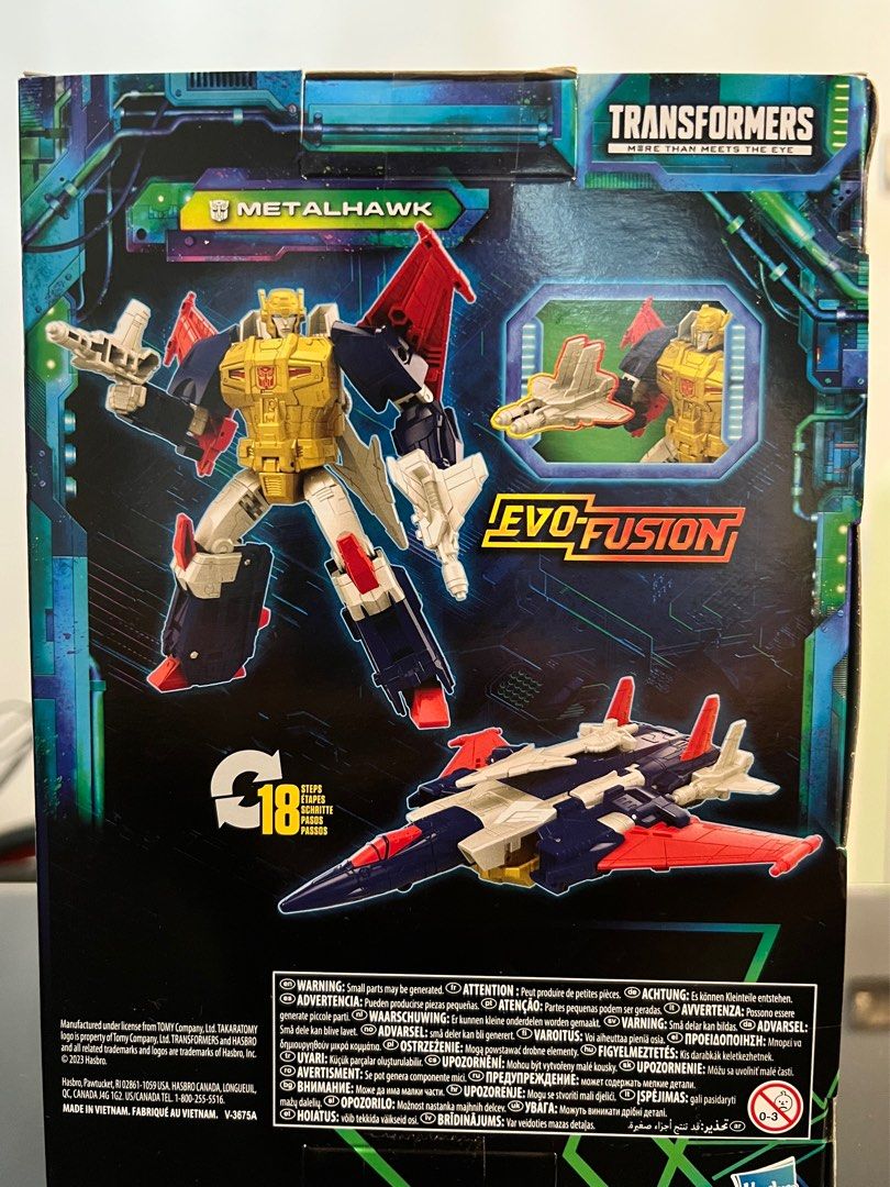 Takara Metalhawk Transformers Legacy Evolution, Hobbies & Toys, Toys ...