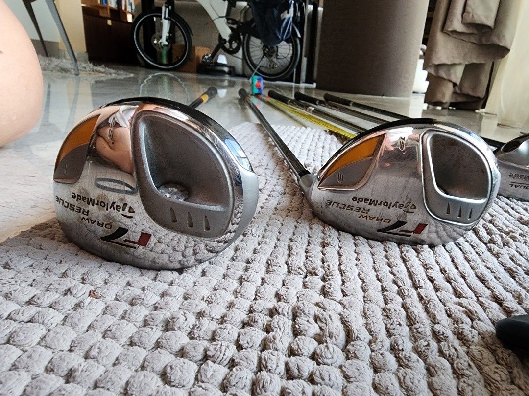 Taylormade R7 rescue draw fairway woods 3, 5, Sports Equipment, Sports ...