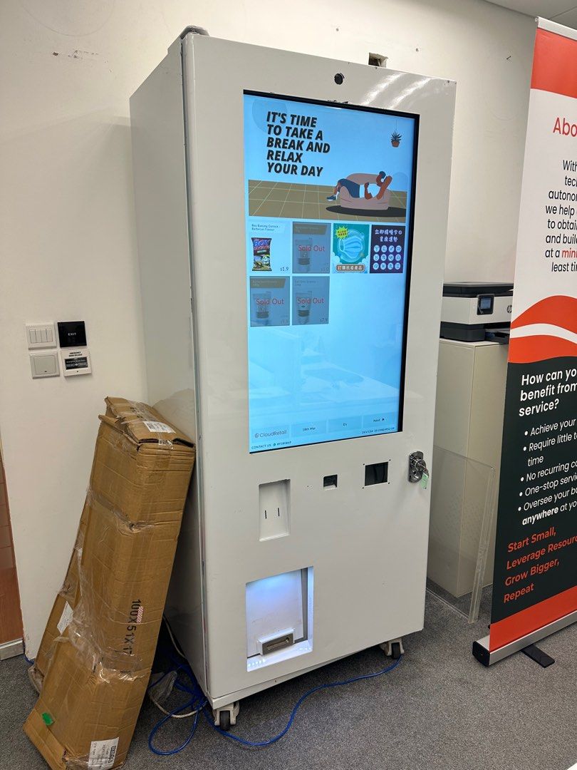 Tech savvy Vending Machine to rent, Business Services, Printing, Design ...