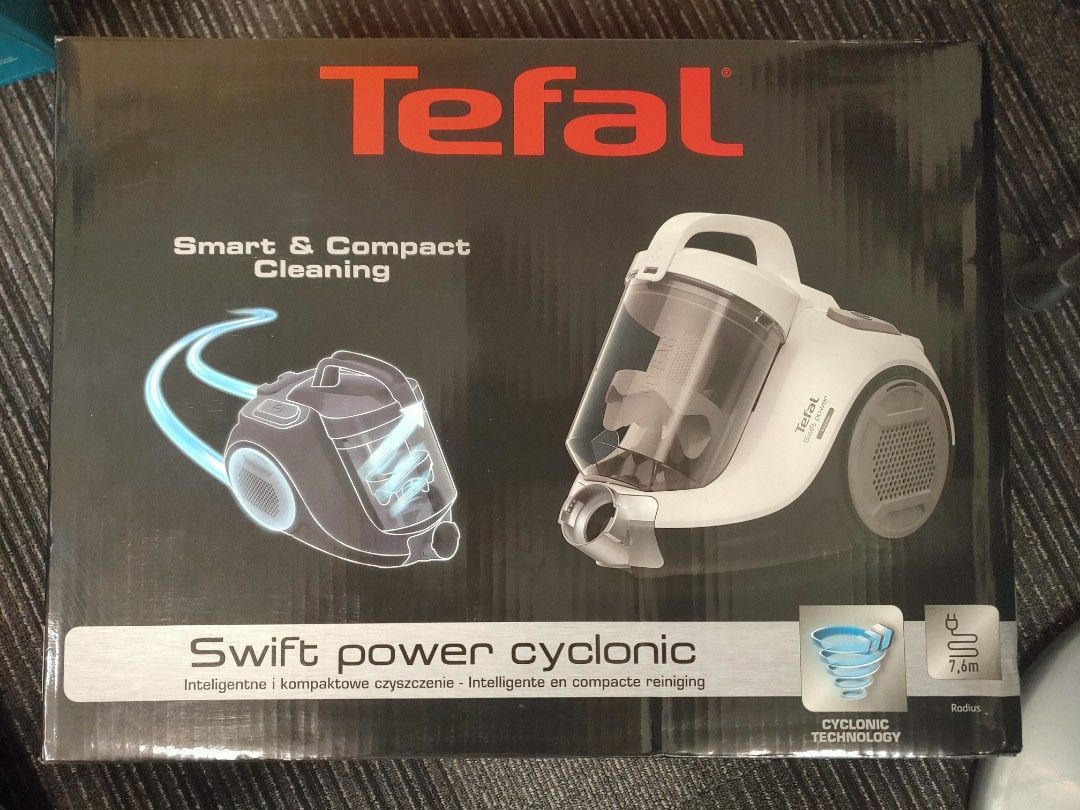 Tefal Swift Power Cyclonic Vacuum Cleaner, Furniture & Home Living ...