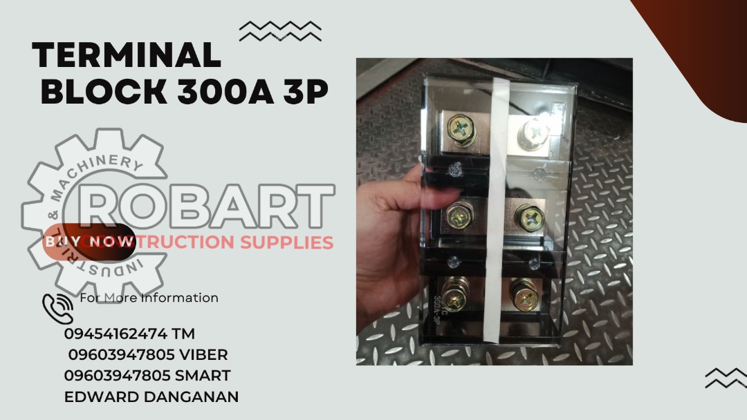 Terminal Block Tc 3003 300a 3p Commercial And Industrial Industrial Equipment On Carousell