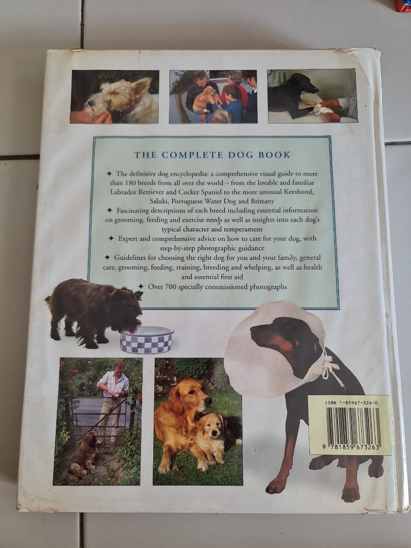 The Complete Dog Book, Hobbies & Toys, Books & Magazines, Fiction & Non ...