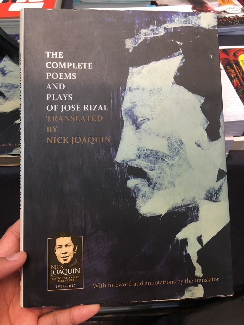 The Complete Poems and Plays of Jose Rizal by Nick Joaquin, Hobbies ...