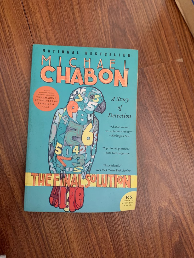 The Final Solution- Michael Chabon, Hobbies & Toys, Books & Magazines ...