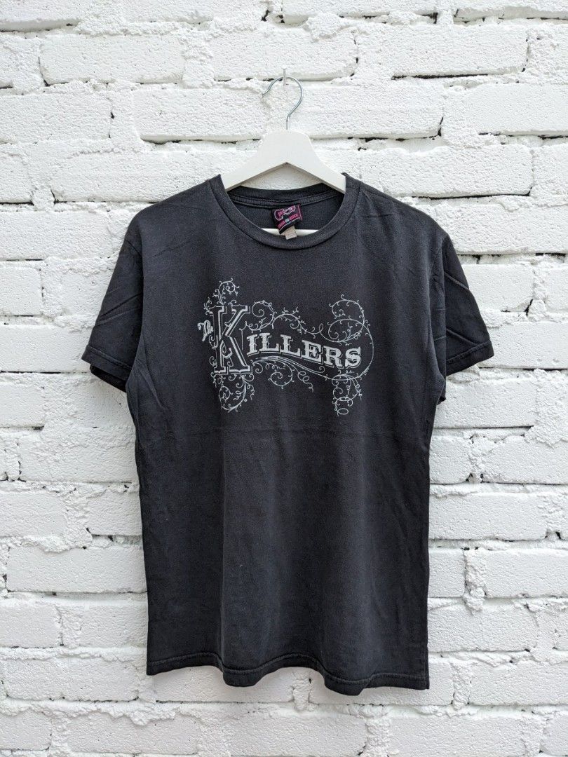 The Killers cinder block band tee, Men's Fashion, Tops & Sets, Tshirts ...