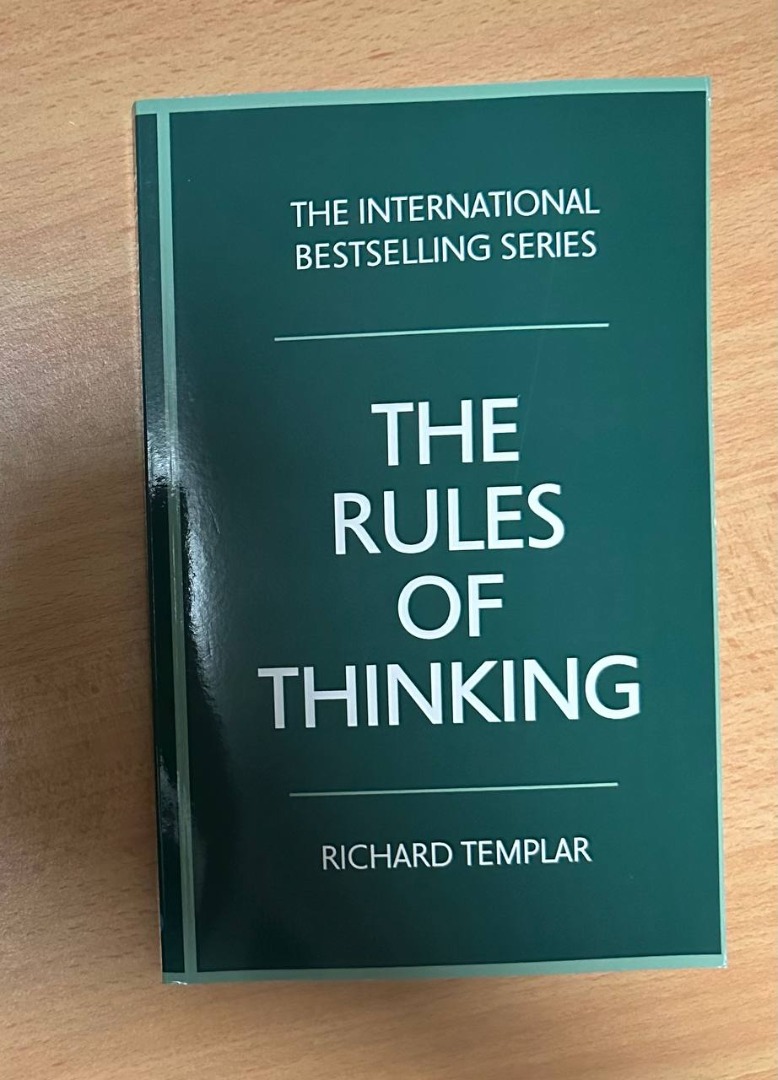 The Rules of Thinking | Richard Templar, Hobbies & Toys, Books ...