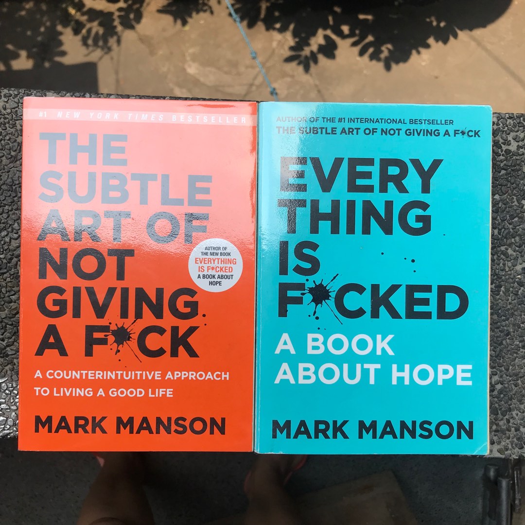 The Subtle Art of Not Giving a F*ck & Everything is F*cked, Hobbies ...