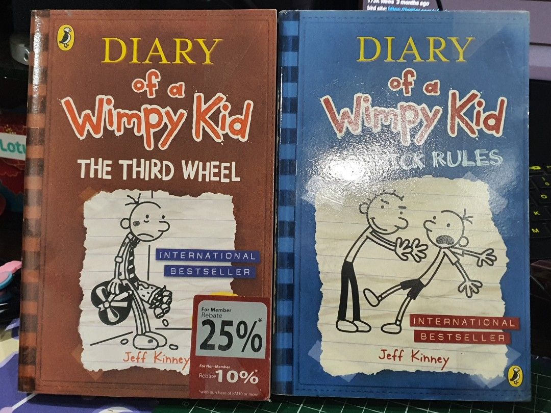 The Third Wheel & Rodrick Rules Diary Of A Wimpy Kid, Hobbies & Toys ...