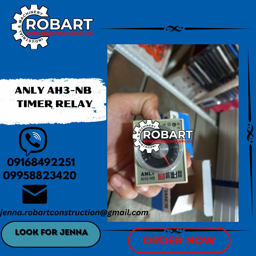 timer relay brand:anly ah3-4nb, Commercial & Industrial, Construction ...