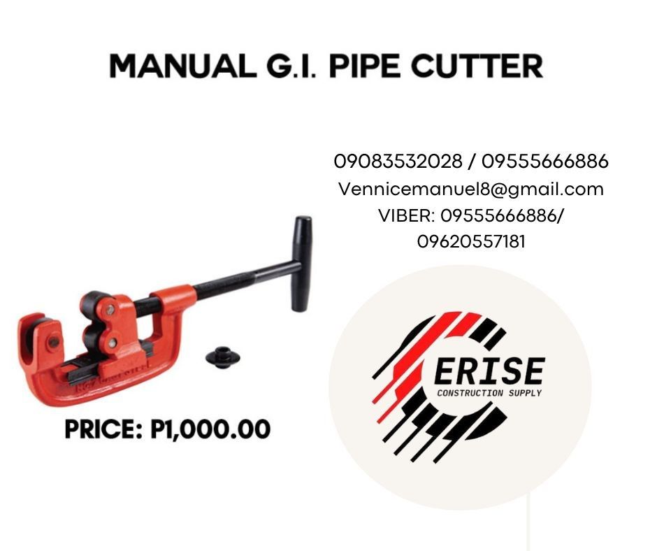 Titan manual G.I pipe cutter on Carousell