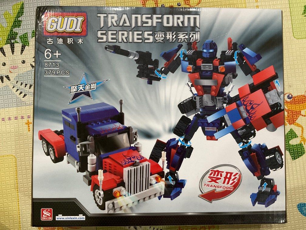 Transformer brick set, Hobbies & Toys, Toys & Games on Carousell