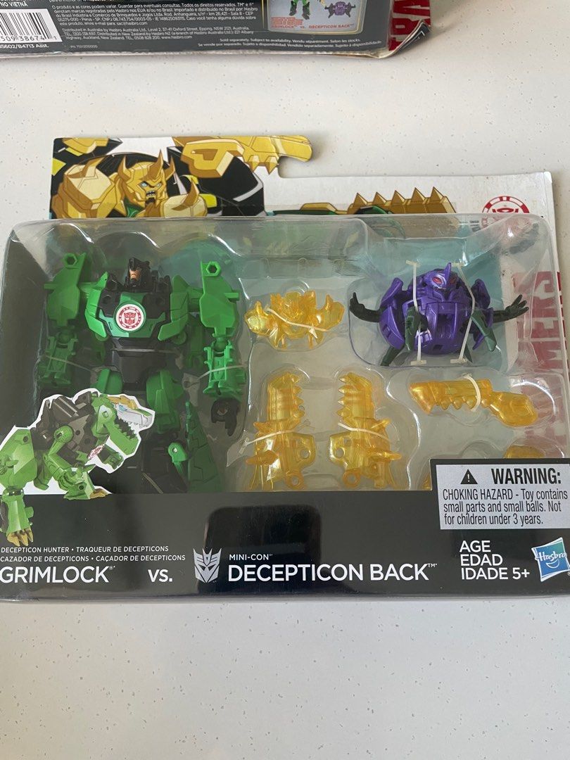 Transformers Autobot Vs Decepticon set, Hobbies & Toys, Toys & Games on Carousell