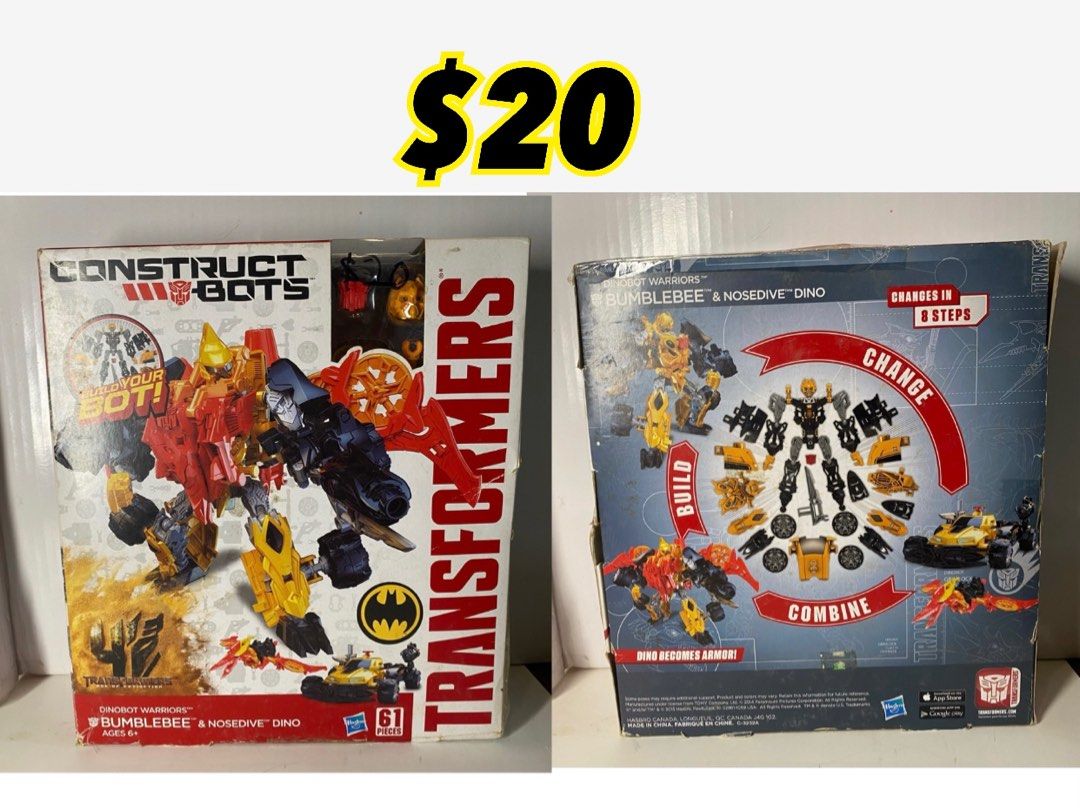 Transformers cheetor / shatter / dropkick / bumblebee / Optimus prime ...