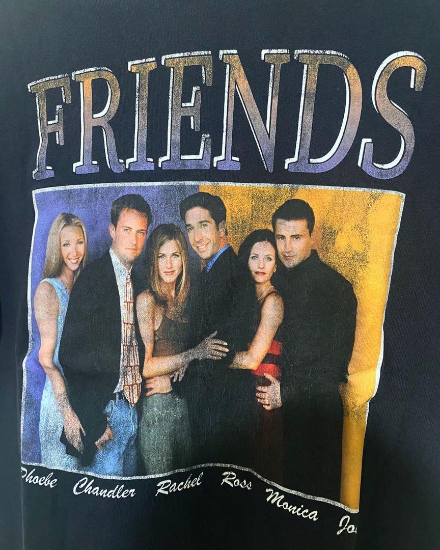Tshirt Friends official / Kaos film Original Warner Bross x HnM, Fesyen ...
