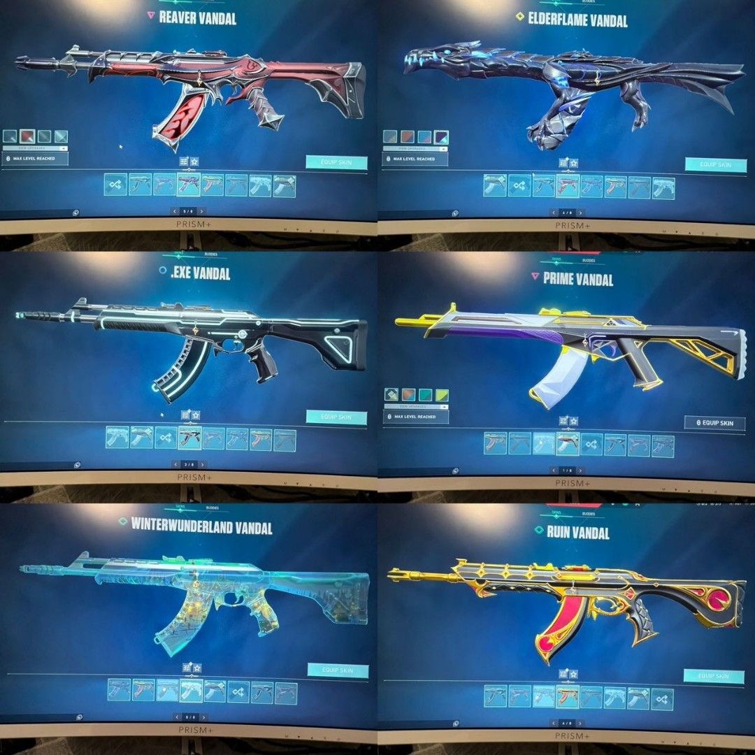 Valorant account (ElderFlame bundle/Prime/Reaver etc), Video Gaming ...