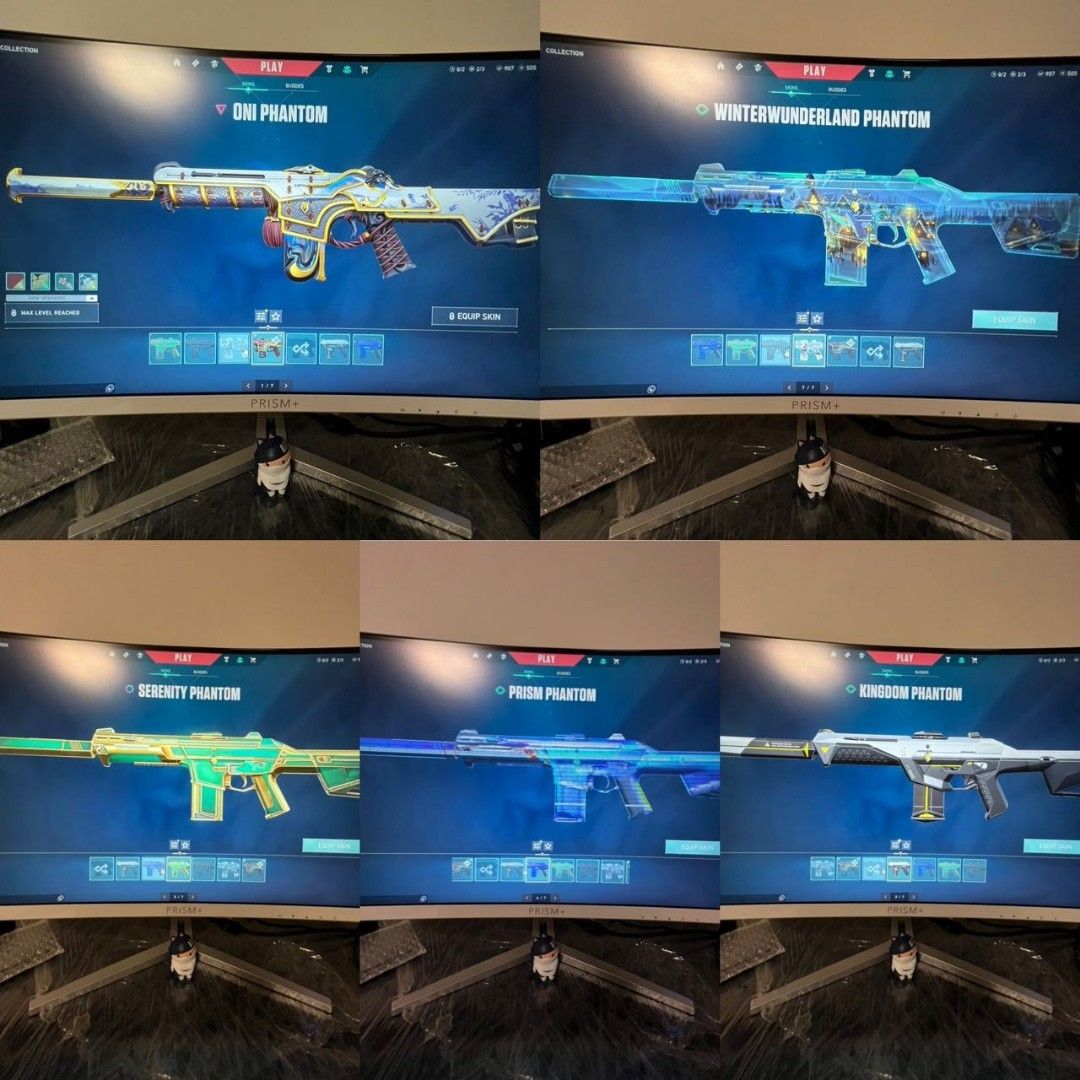 Valorant account (ElderFlame bundle/Prime/Reaver etc), Video Gaming ...