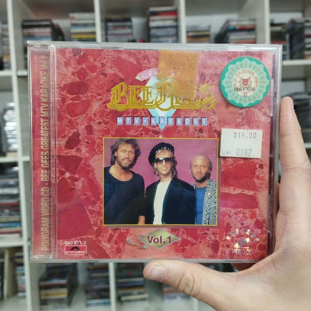 (VCD) BEE GEES GREATEST MTV KARAOKE VOL. 1, Hobbies & Toys, Music ...