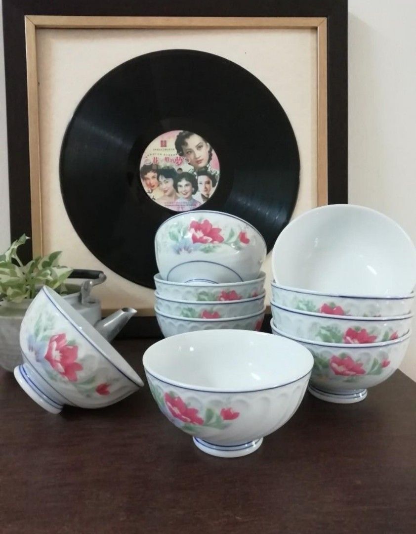 Vintage Chinese rice bowl, Hobbies & Toys, Collectibles & Memorabilia ...