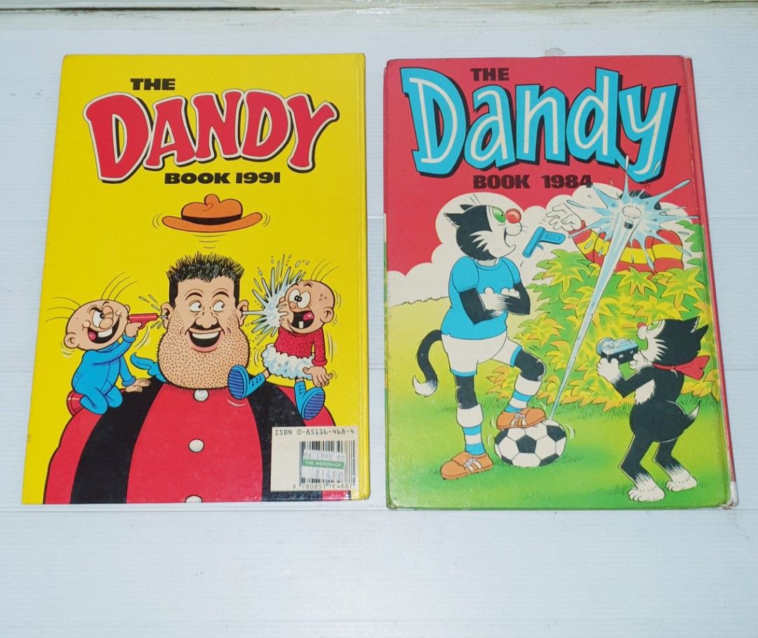 vintage Dandy hard cover comic books, Hobbies & Toys, Books & Magazines ...