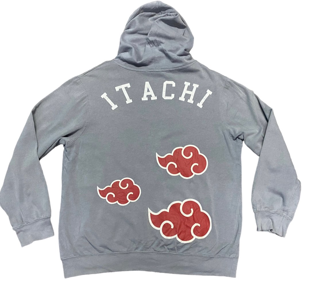 Vintage Naruto ITACHI Hoodie Pullover, Men's Fashion, Tops & Sets ...