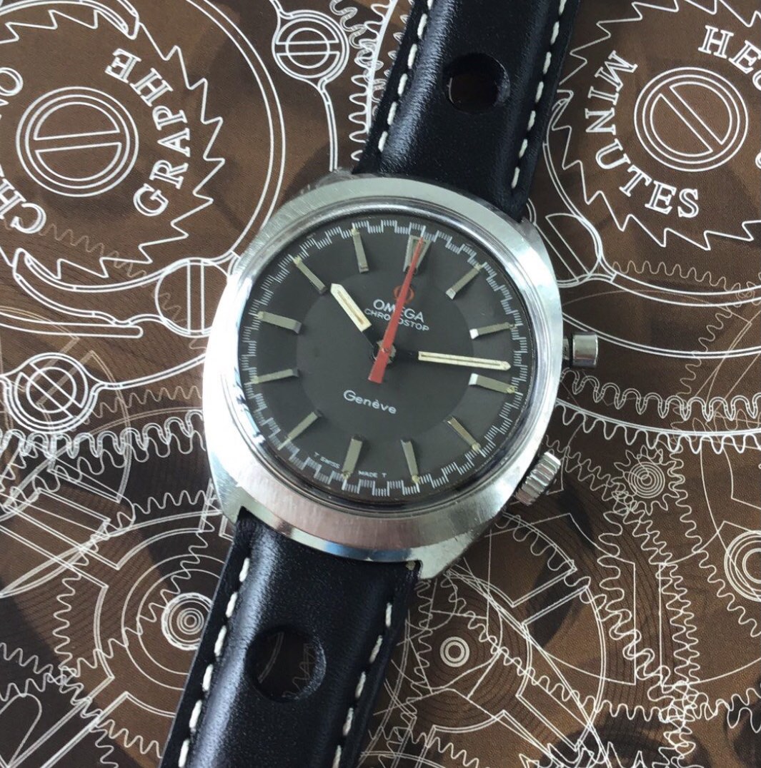 Vintage Omega Chronostop Chronograph, Luxury, Watches on Carousell