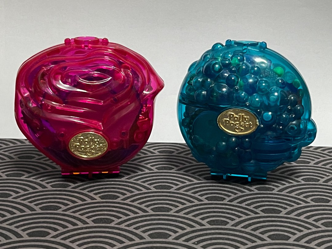 Vintage Polly Pocket 1996 Sweet Roses and Bubbly Bath, Hobbies & Toys ...