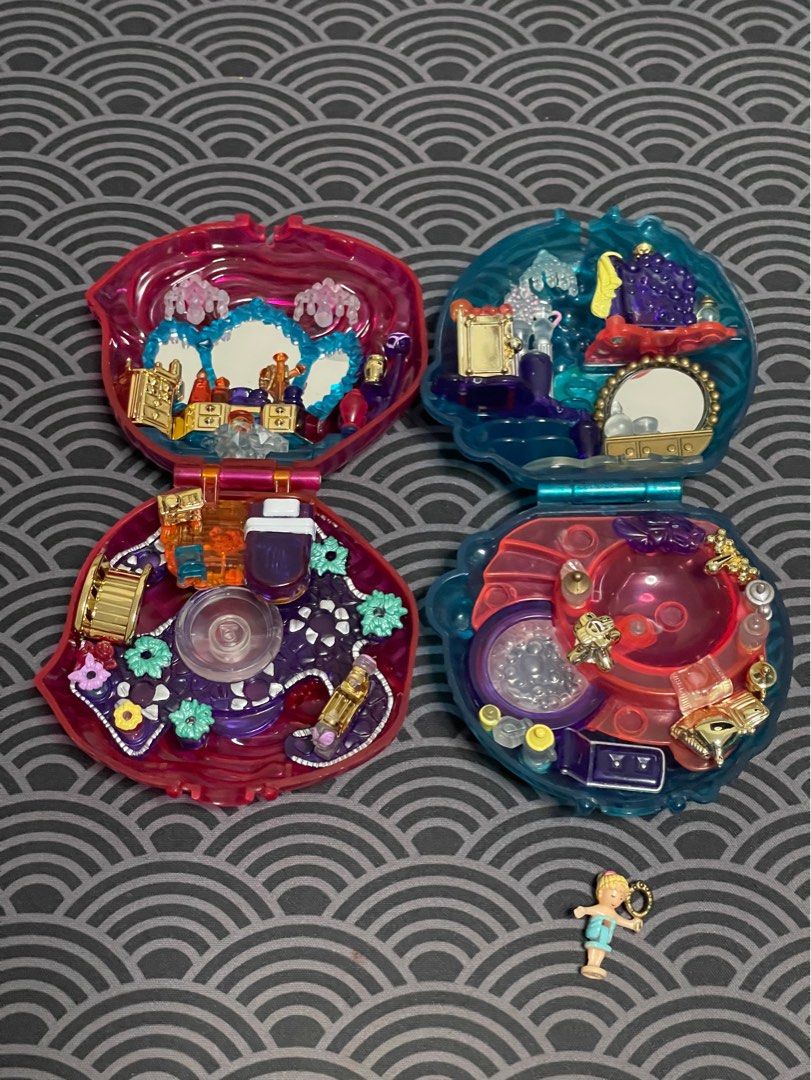 Vintage Polly Pocket 1996 Sweet Roses and Bubbly Bath, Hobbies & Toys ...