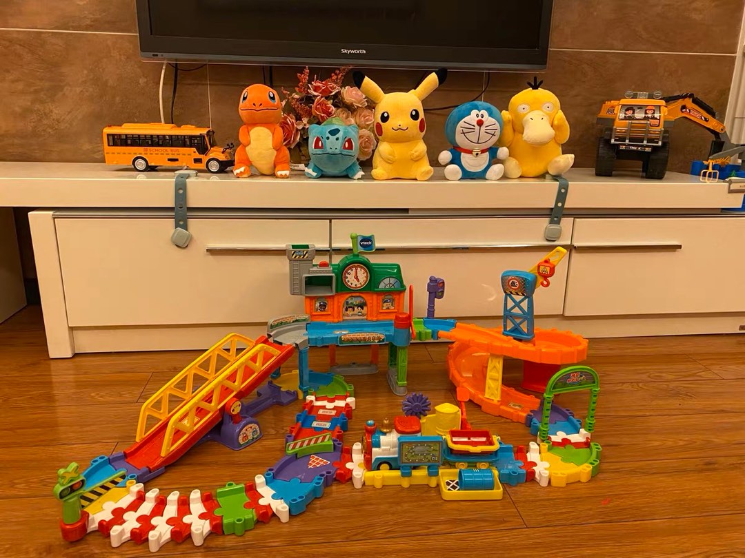 Vtech Toot-Toot Drive Train Set for 1-5 Years-Old(Authentic), Hobbies ...