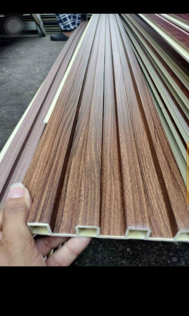 Wpc cladding floated panel, Commercial & Industrial, Construction ...