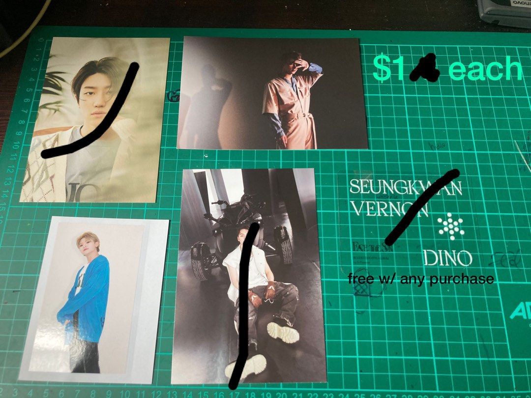 wts lfb seventeen svt pcs and album incl., Hobbies & Toys, Memorabilia & Collectibles, K-Wave on ...